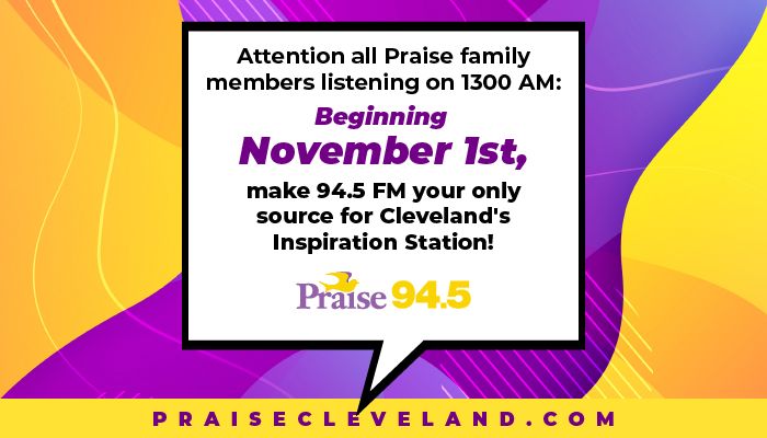 A Special Announcement From Praise Cleveland